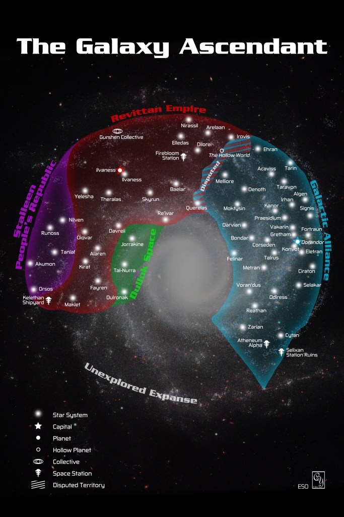 Galaxy Ascendant 3 Map Reveal – Writing, Ascendant